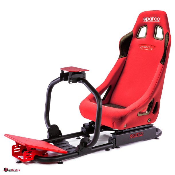 Sparco SPRINT L Sim Rig Evolve - Sparco Gaming Rigs & Tilbehør ...