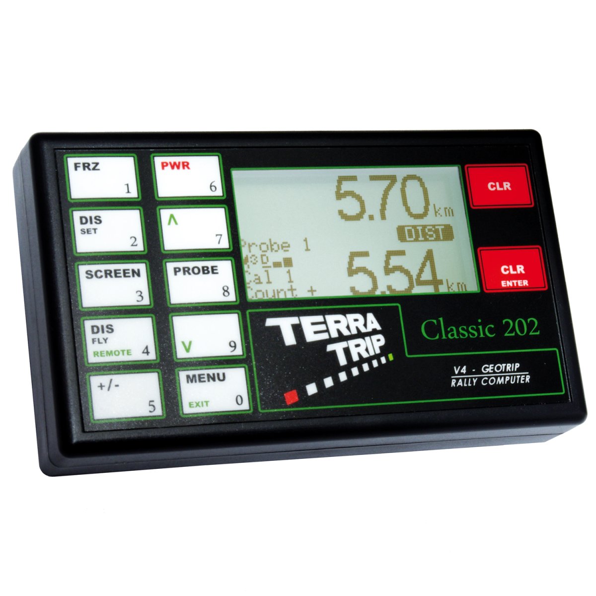 TerraTrip 202 Geotrip Classic med GPS - TerraTrip Rally computere ...