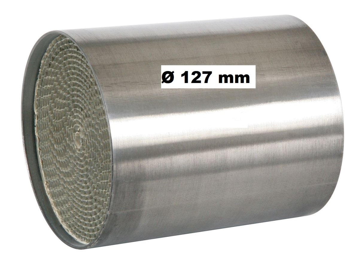 Powersprint katalysator med 100 CPSI, 5" UHF Race Kat 100 - 100 CPSI ...